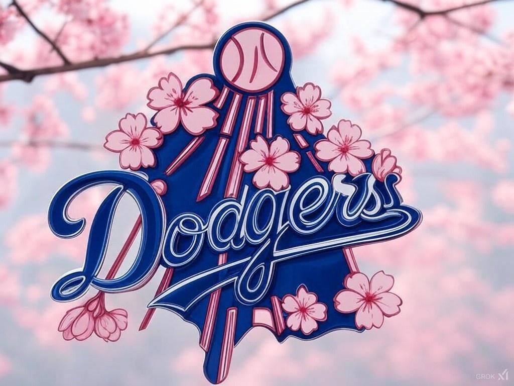 La Dodgers Logo Font Los Angeles Dodgers MLB Logo 9FIFTY Royal/White