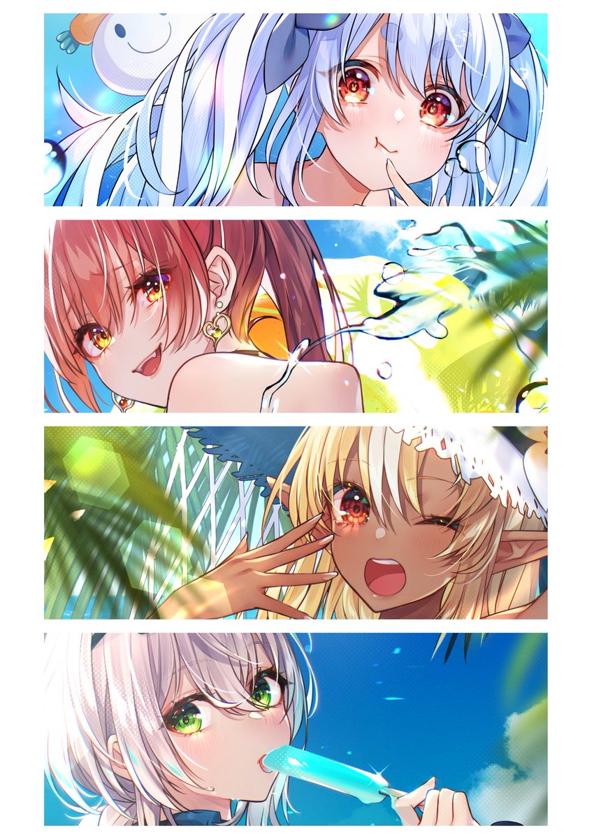 「本日のCOMITIA138のお品書きです 新作はミニ色紙!会場限定でイラストカードの無料配布も行います! 【に19a」北爪久美恵の漫画