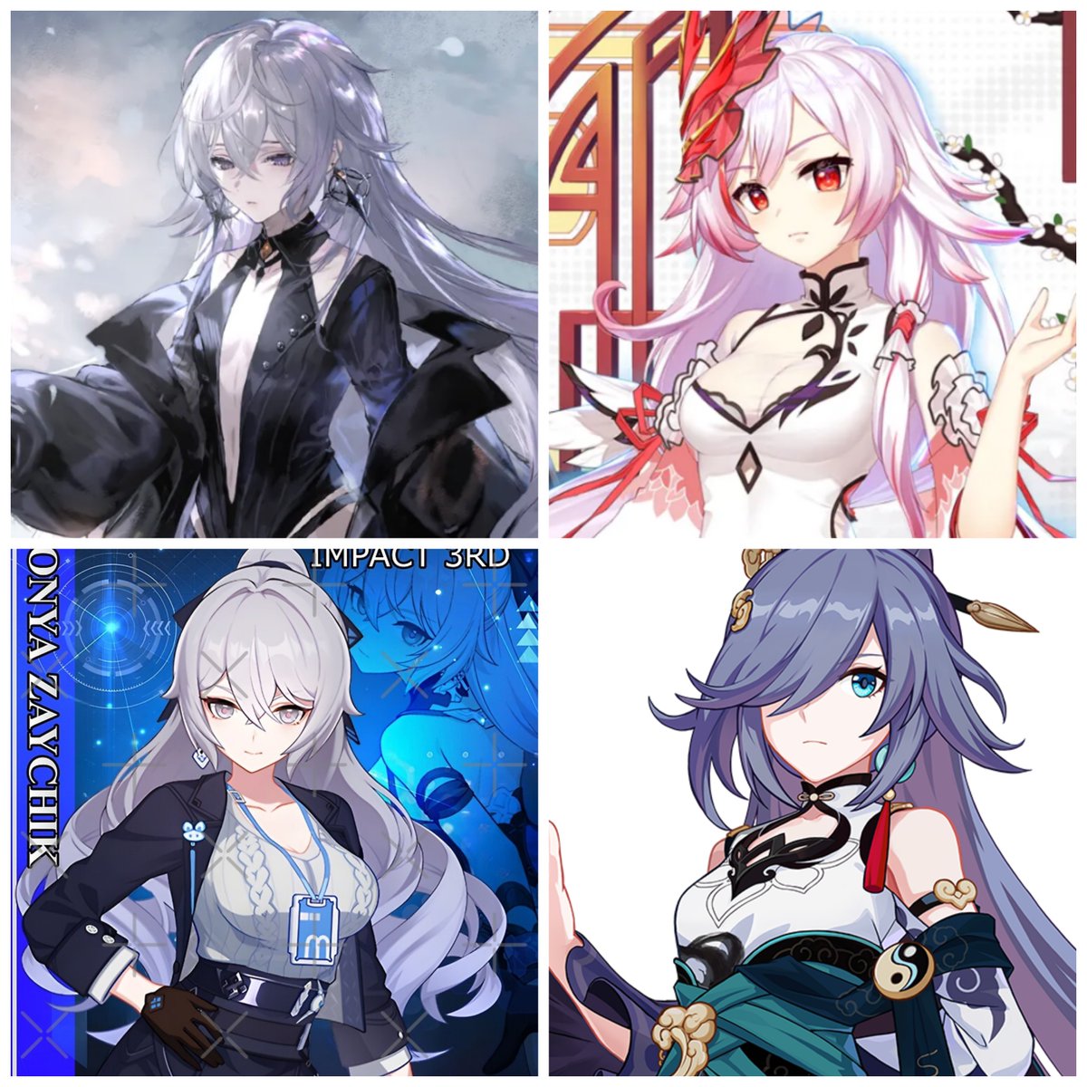 「The huge differences between HI3 and GGZ 」Adventzxの漫画