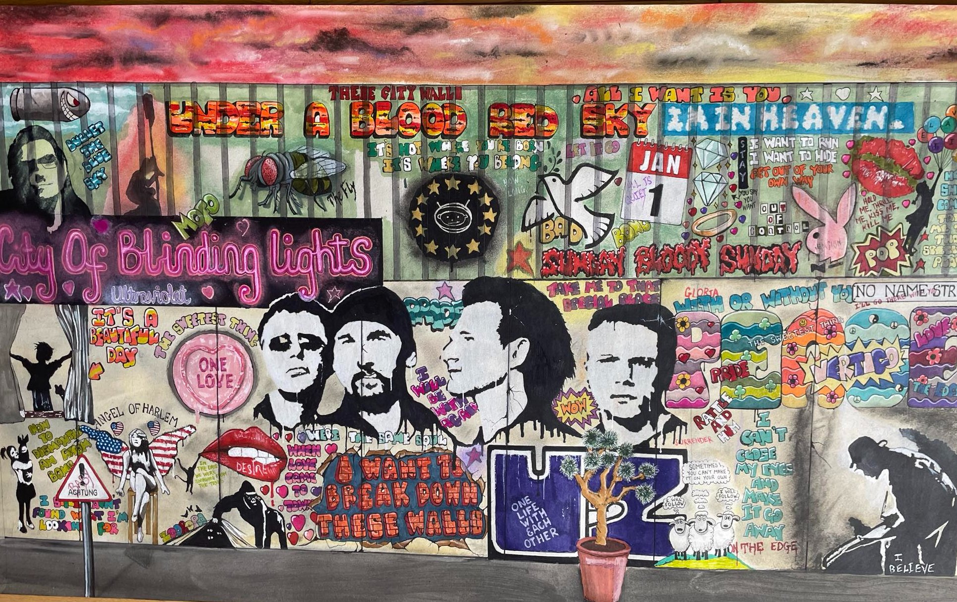 U2 Wall Dublin Graffiti The Best Street Art In Dublin