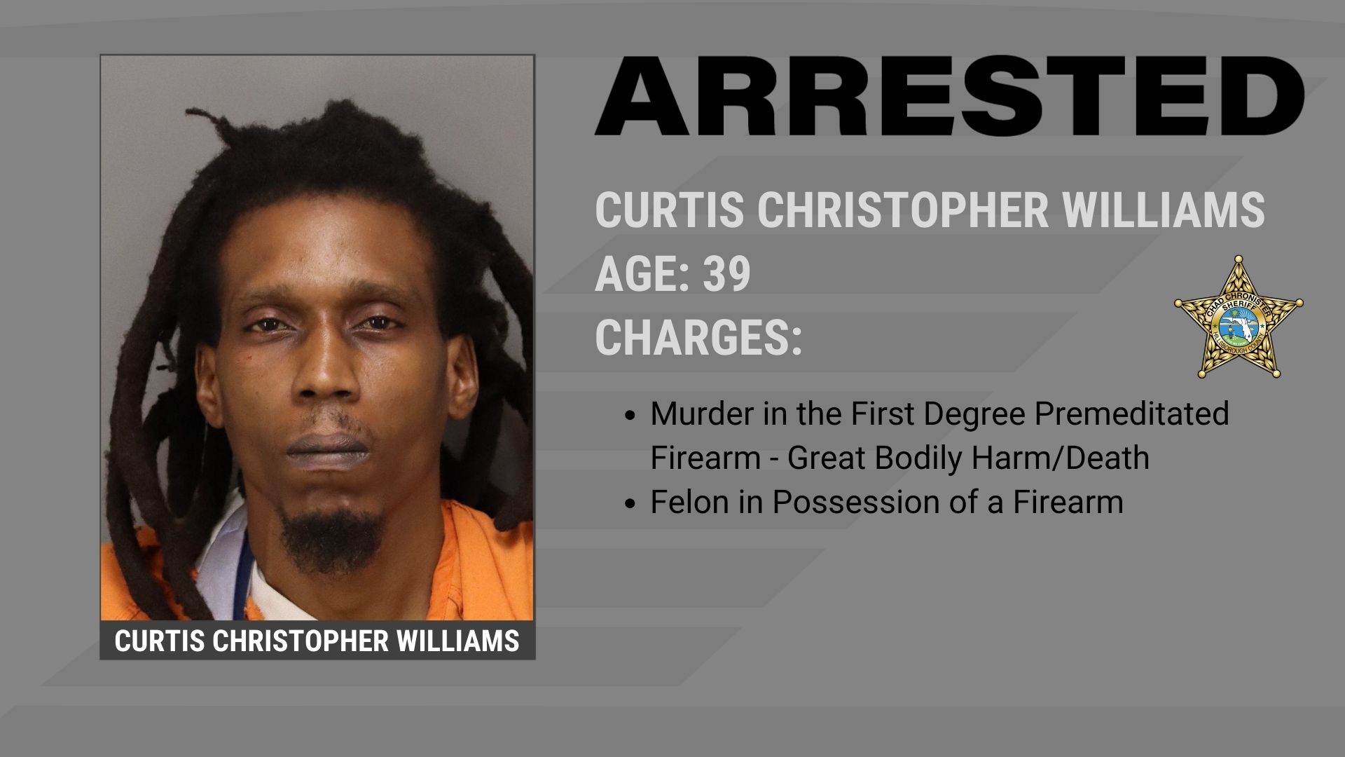 Christopher Williams Arrested