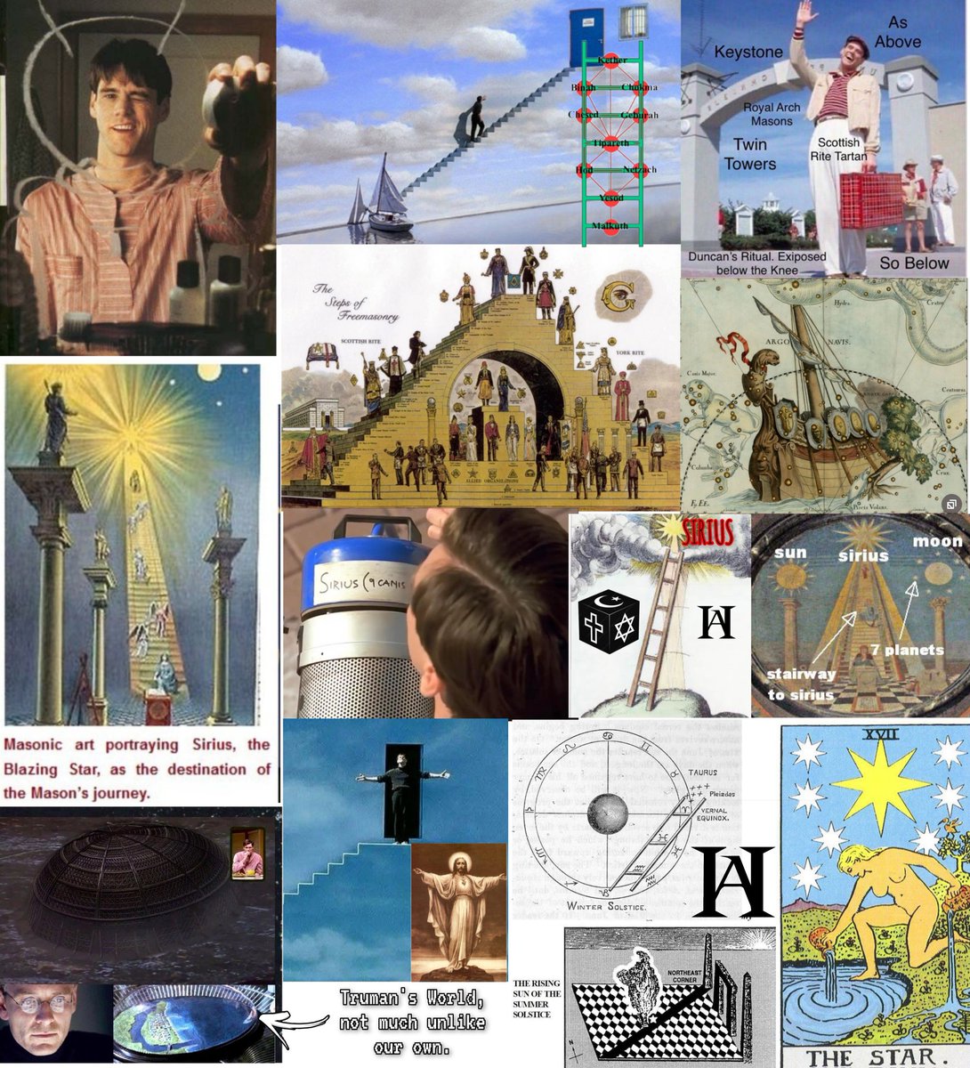 The Truman Show: An Esoteric Breakdown 🧵 In the the 1998 classic "The ...