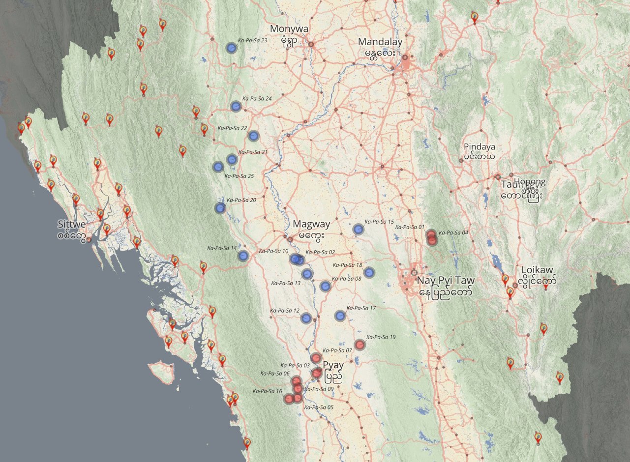 Arakan Mountains Map The Land Of Arakan ( Rakhine ) | Flickr