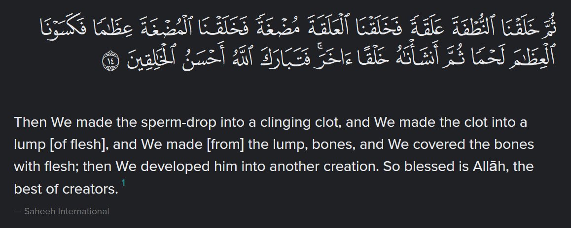 [🧵 Thread] The Qur’ān, Bible, and Science on Embryology Comparative ...