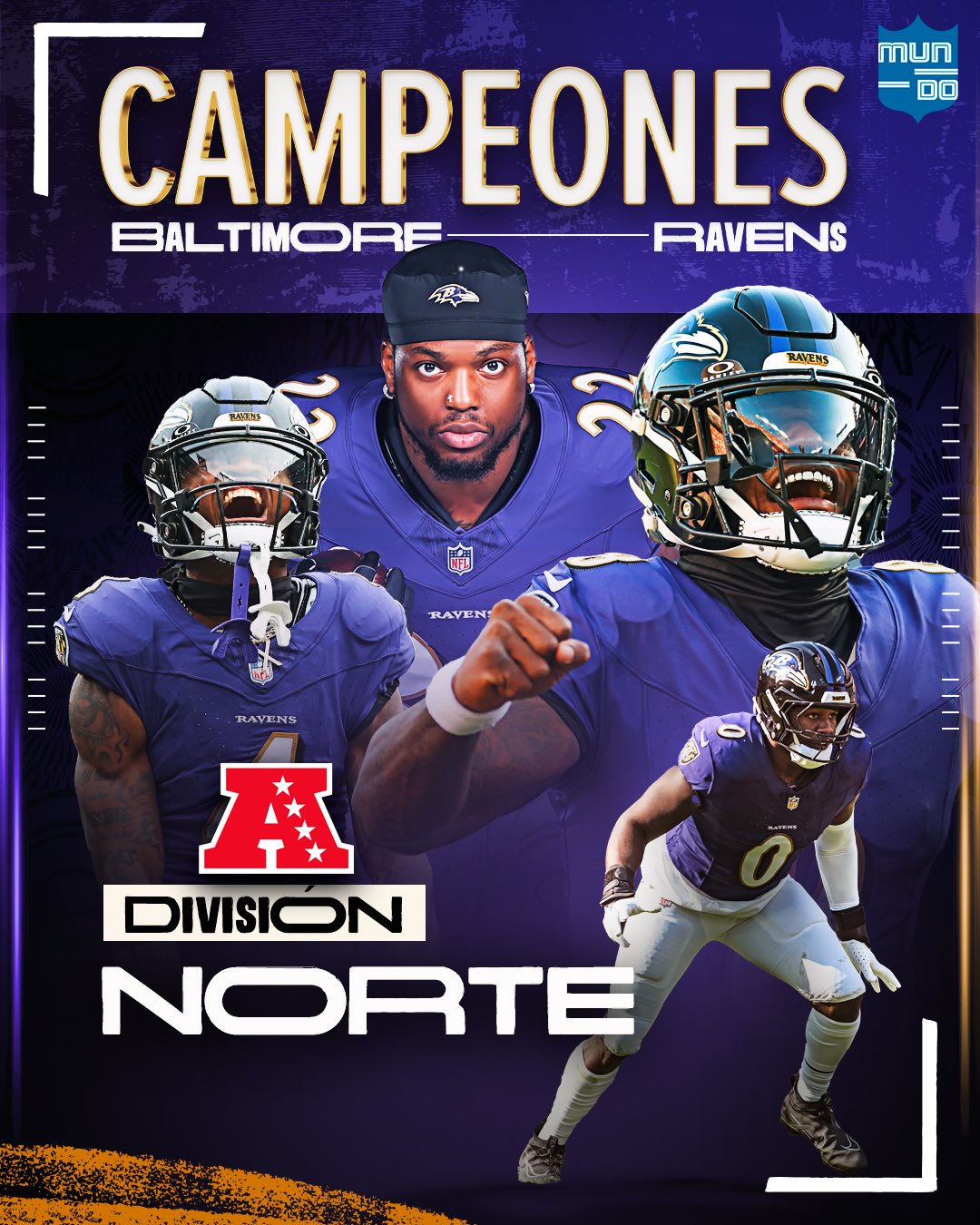 Equipo De Fútbol De Los Baltimore Ravens Balón Portón Trasero Del