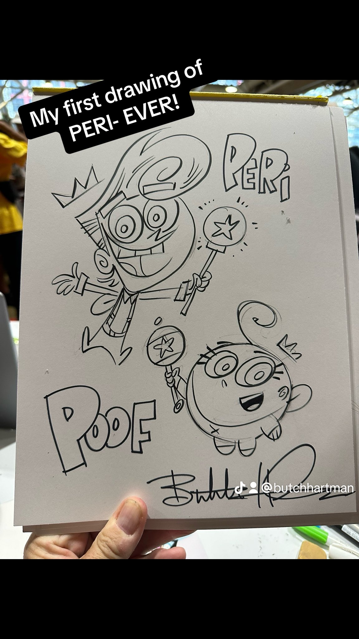 The Fairly Oddparents Poof Coloring Pages Thefairlyoddparents #doodles