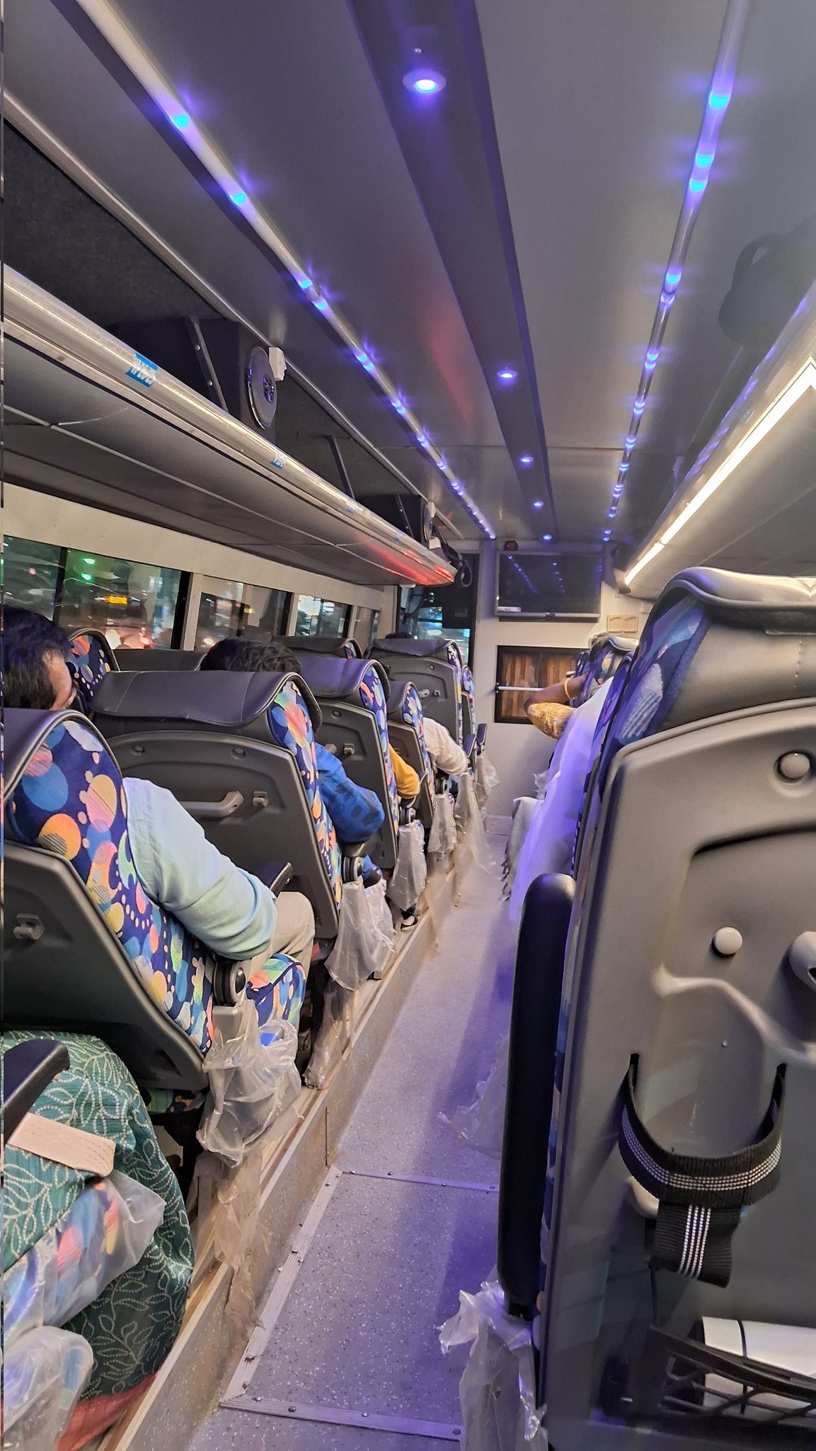 Super Luxury Bus Interior