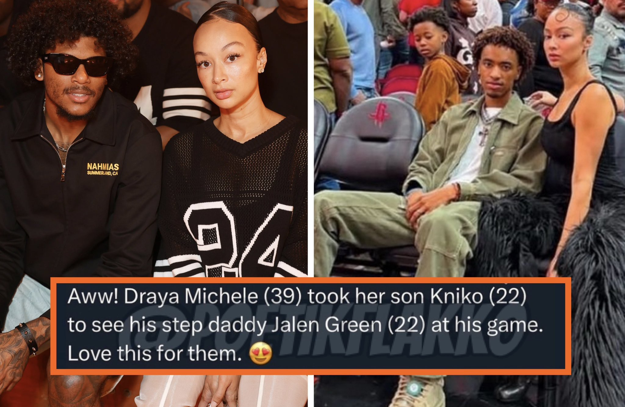 Draya Michele Hijo Draya Michele & Her 22 Year Old Son Attend Her