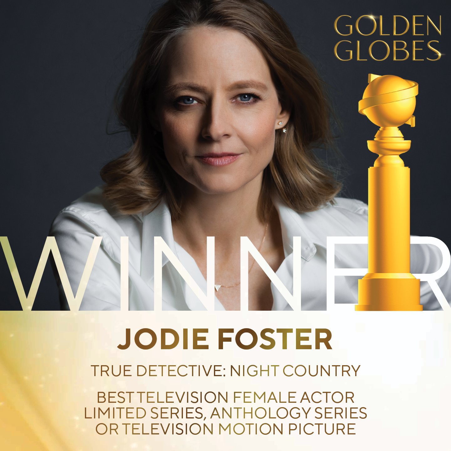 Jodie Foster Golden Globes 2021 Golden Globe (2021): Jodie Foster Wins
