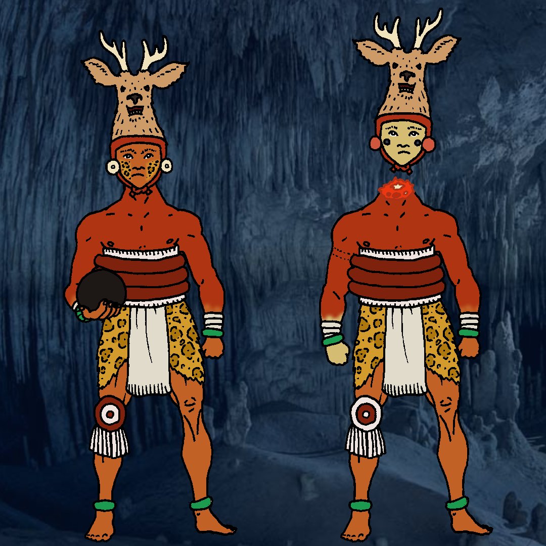 Xbalanque And Hunahpu Mayan Hero Twins: The Legendary Tale Of Hunahpu