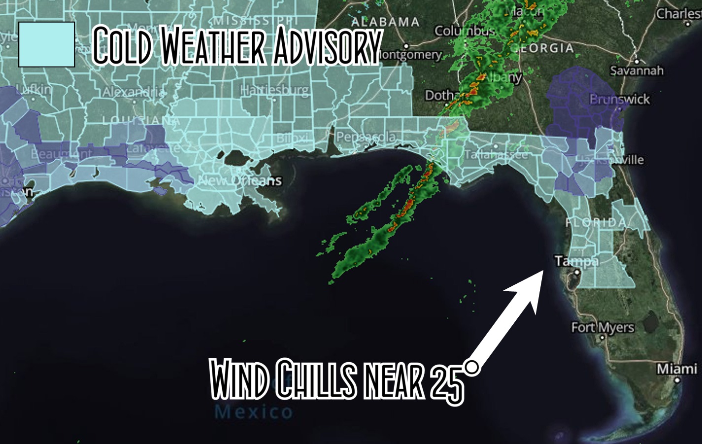 Weather Florida Map Florida Weather Forecast, Radar: Tropical Threats