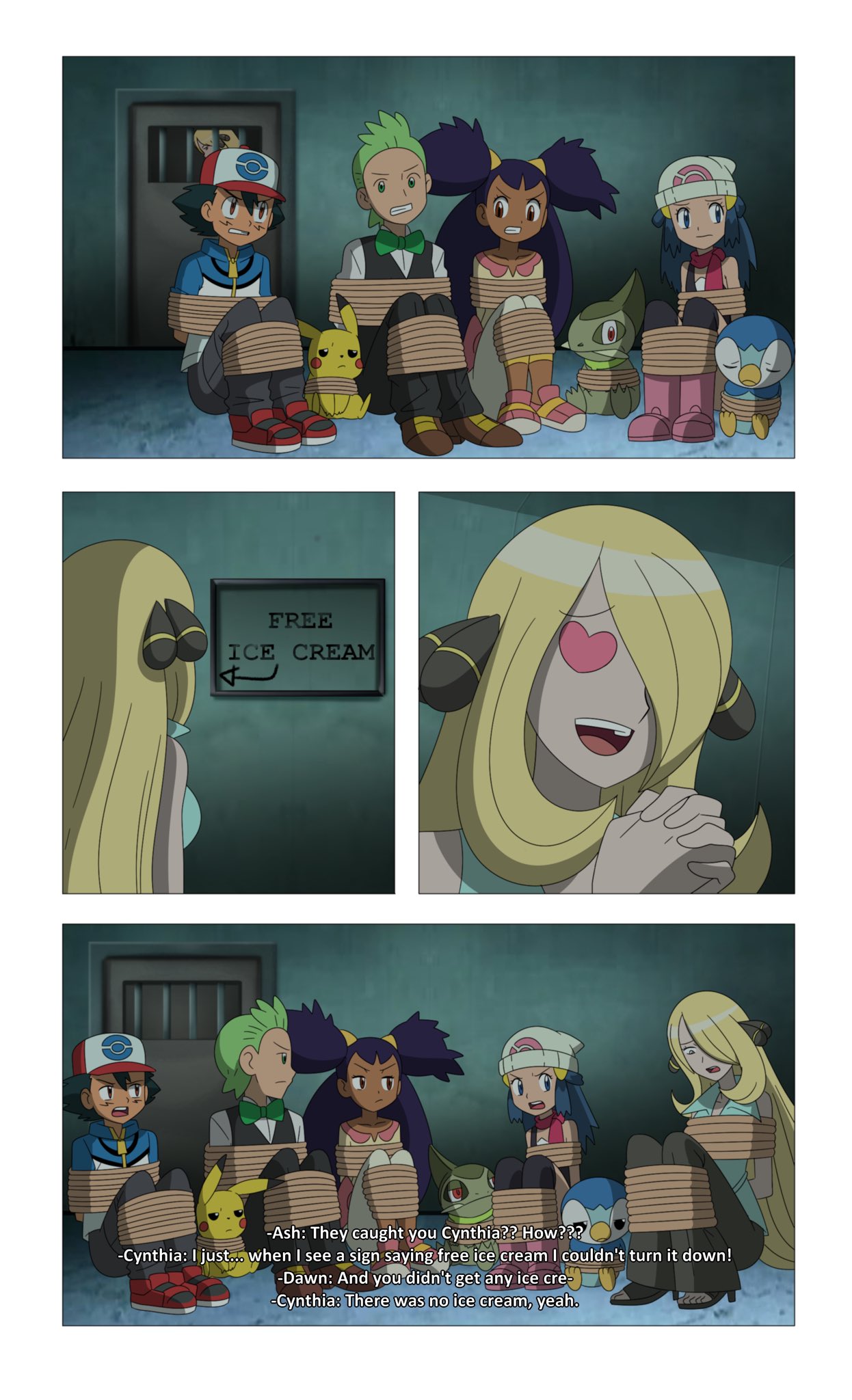 Cynthia Pokemon Ice Cream