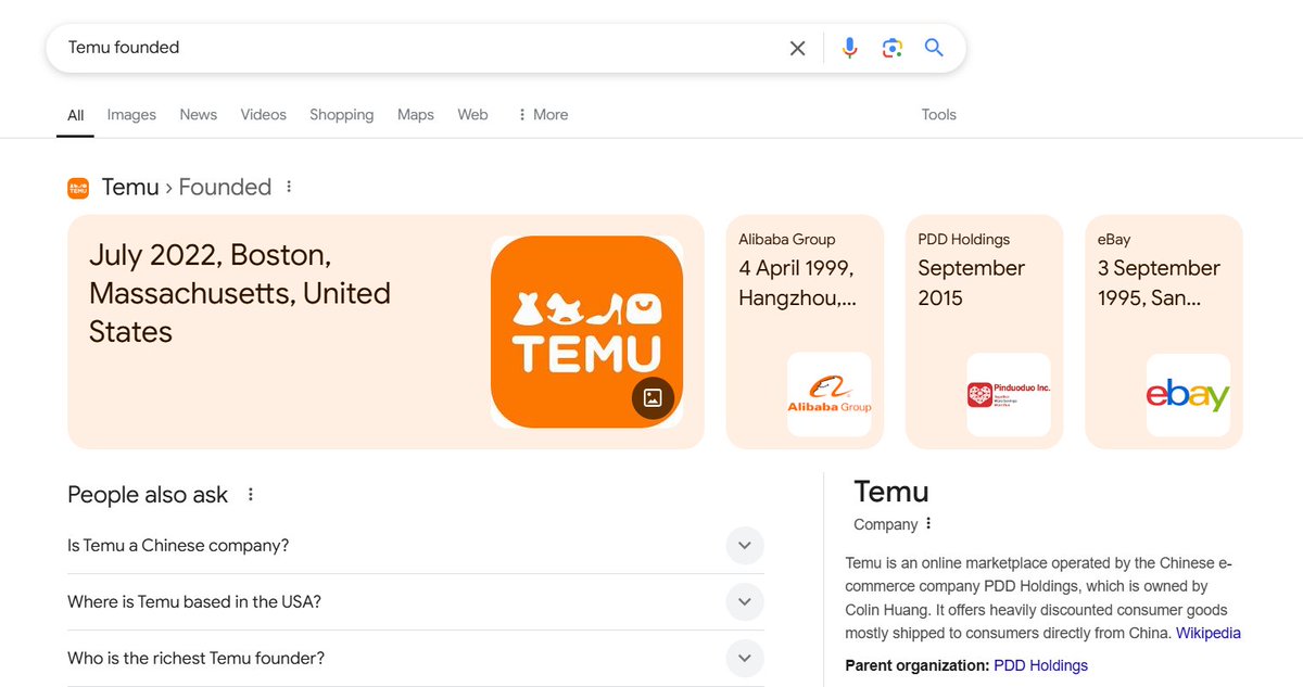 Temu came out of nowhere in 2022 and started dominating. - Offers ...