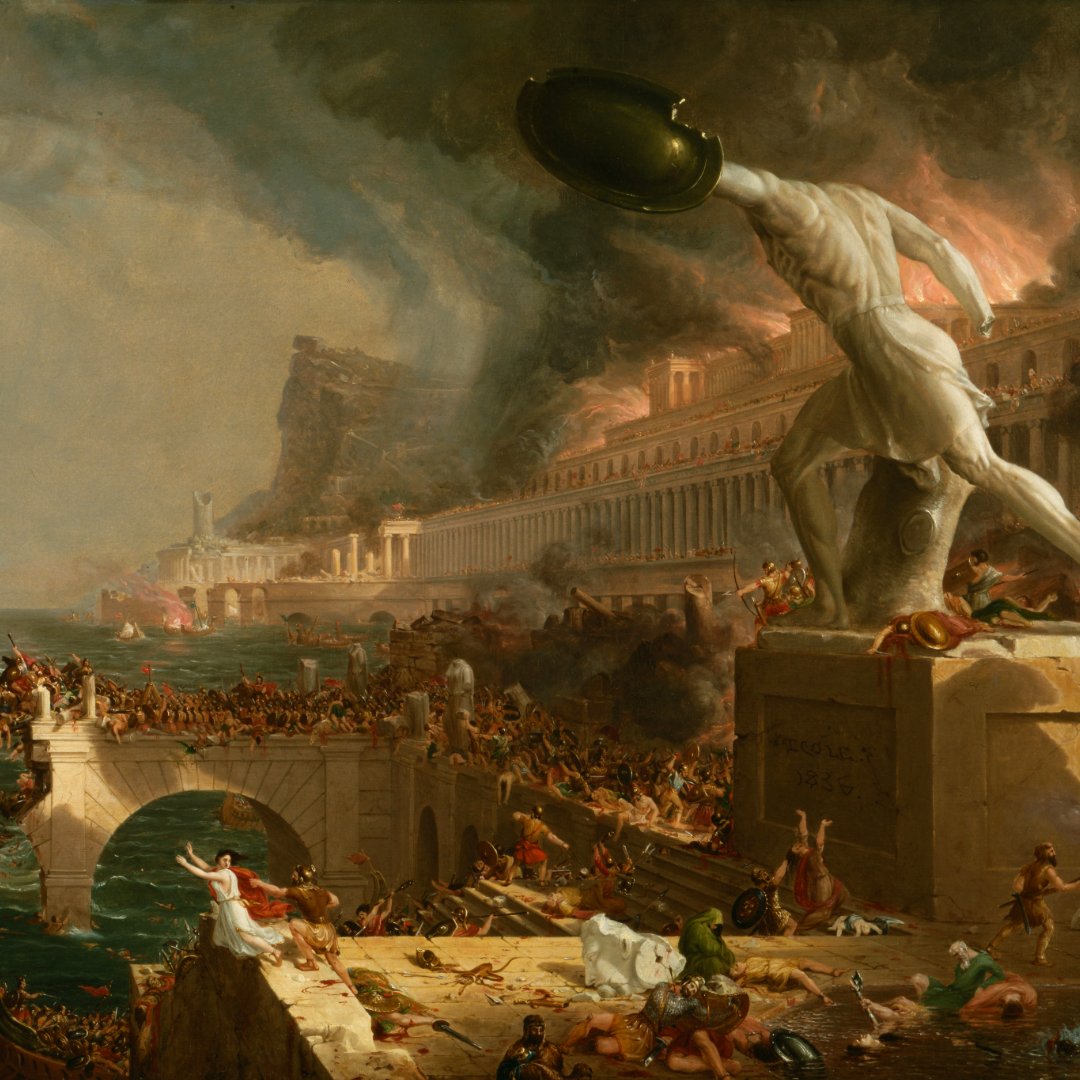 In 410 AD, the Goths sacked Rome History remembers them as barbarians ...