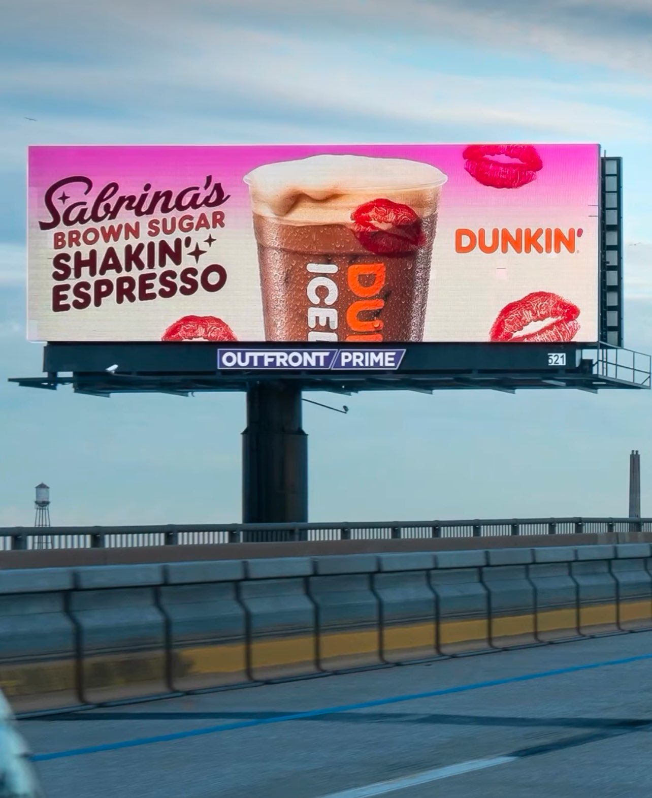 Dunkin Donuts Billboard Restaurant Billboards: Boosting Visibility And