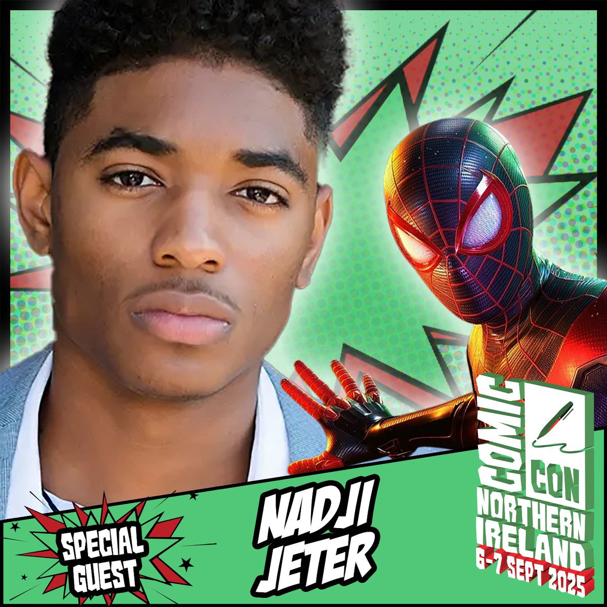 Nadji Jeter Spiderman NADJI JETER * Signed 8x10 Photo * SPIDER MAN