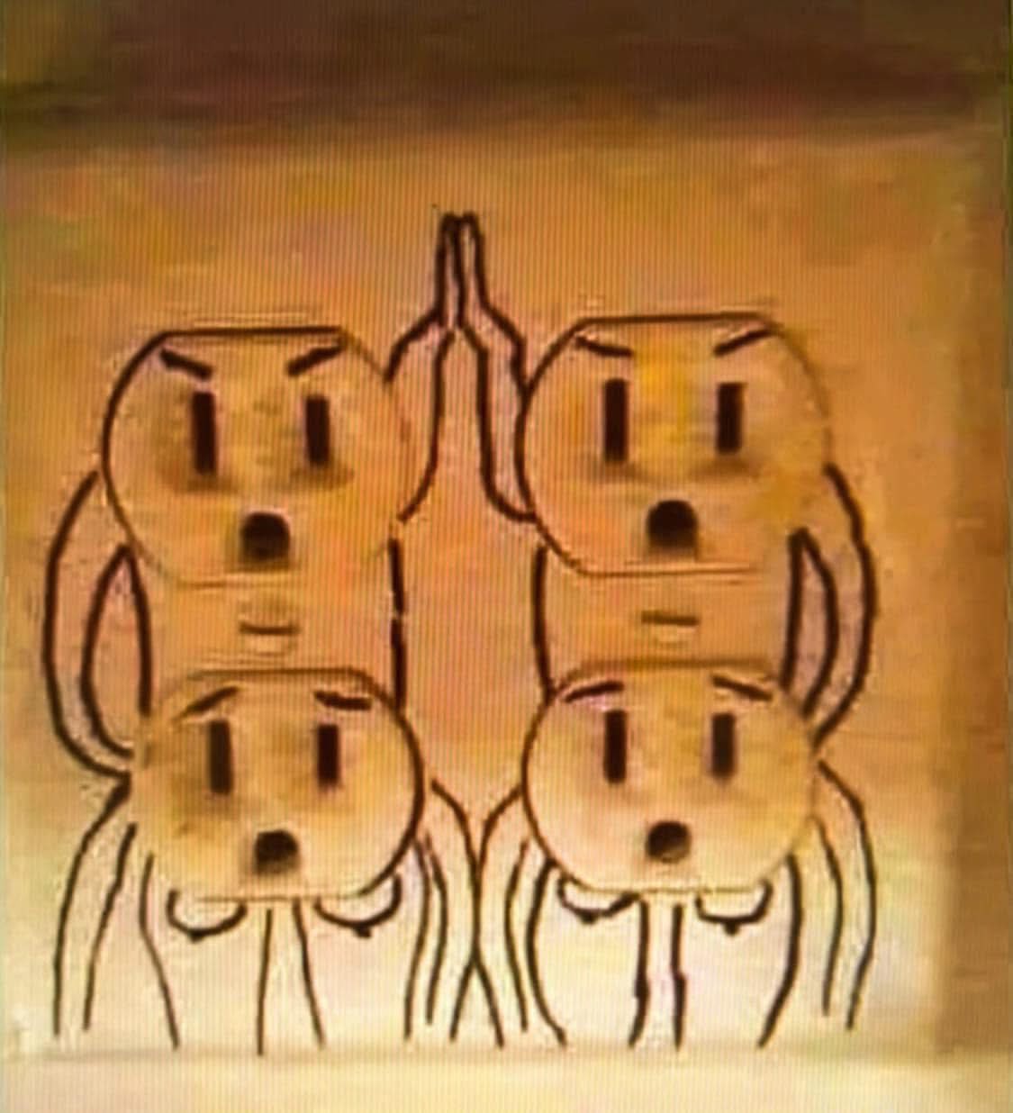 Funny Electrical Outlet Drawing