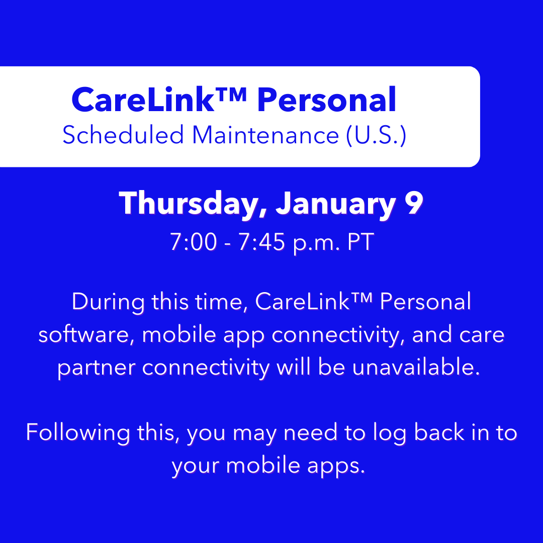 Carelink Personal Diabete Type 1 | Medtronic Diabète FR