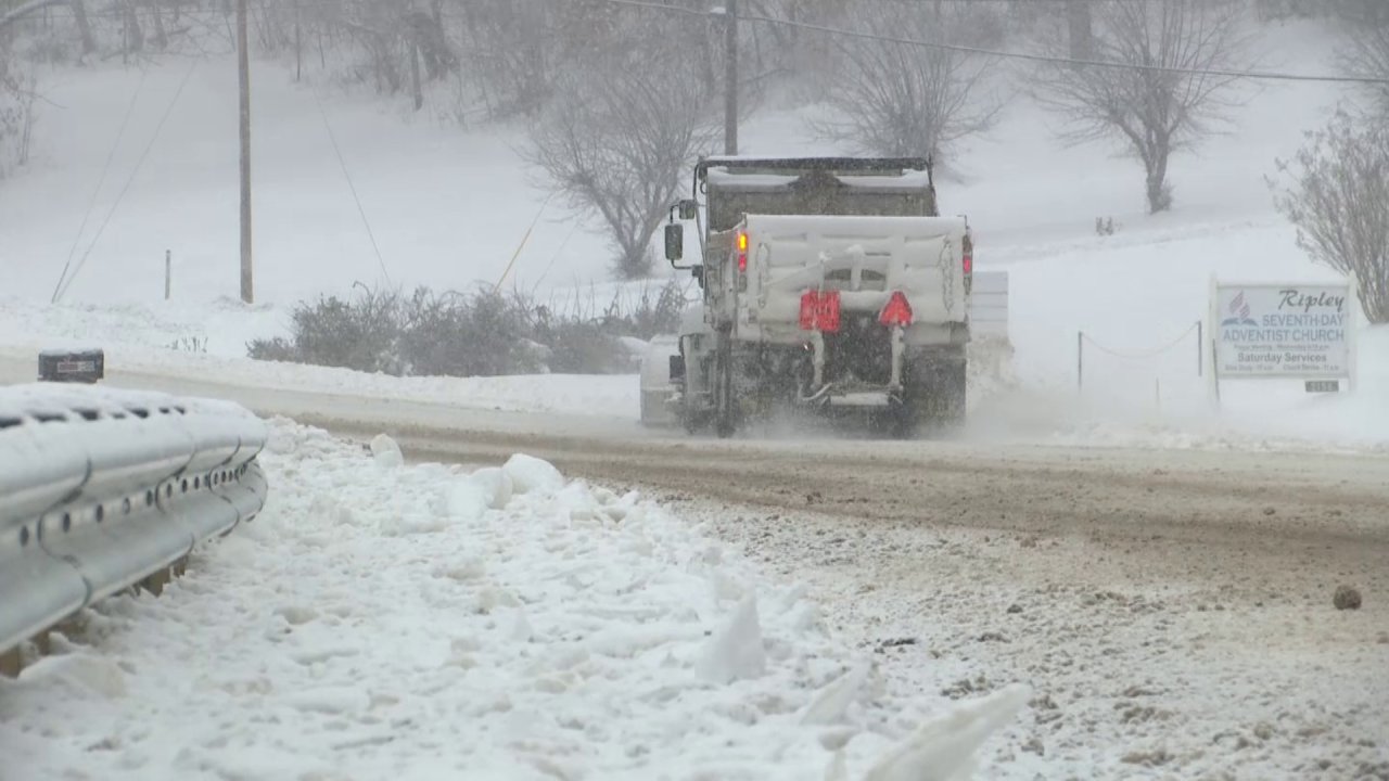West Virginia Ice Storm Caught Between A Mountain Snowstorm And A