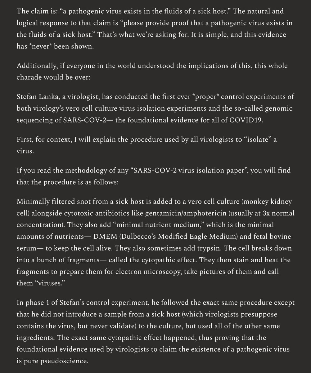 (1/28) 🚨⚠️ Virology is a Sham — Explained for Every Attention Span I’ve ...