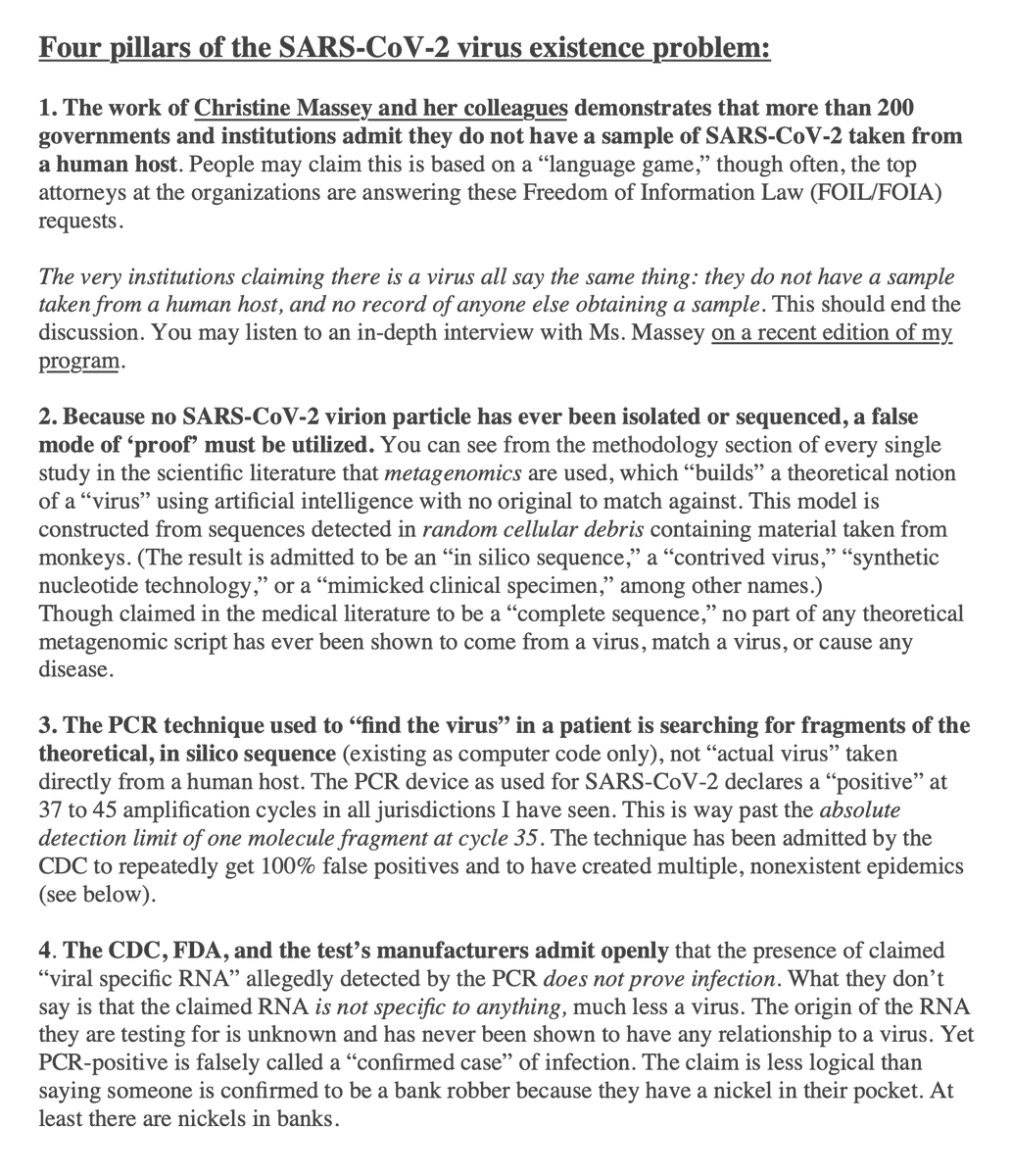 (1/28) 🚨⚠️ Virology is a Sham — Explained for Every Attention Span I’ve ...