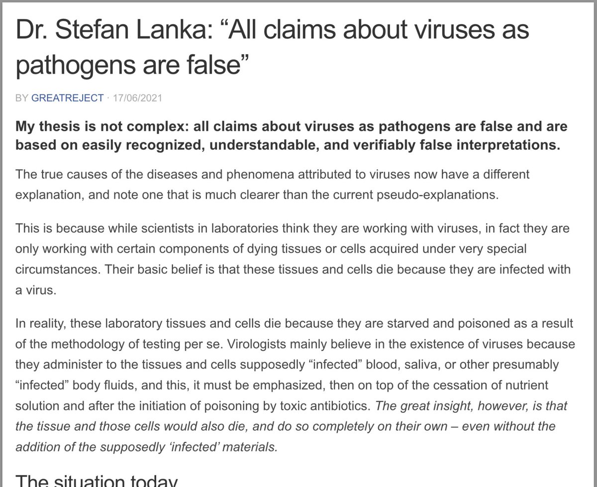 (1/28) 🚨⚠️ Virology is a Sham — Explained for Every Attention Span I’ve ...