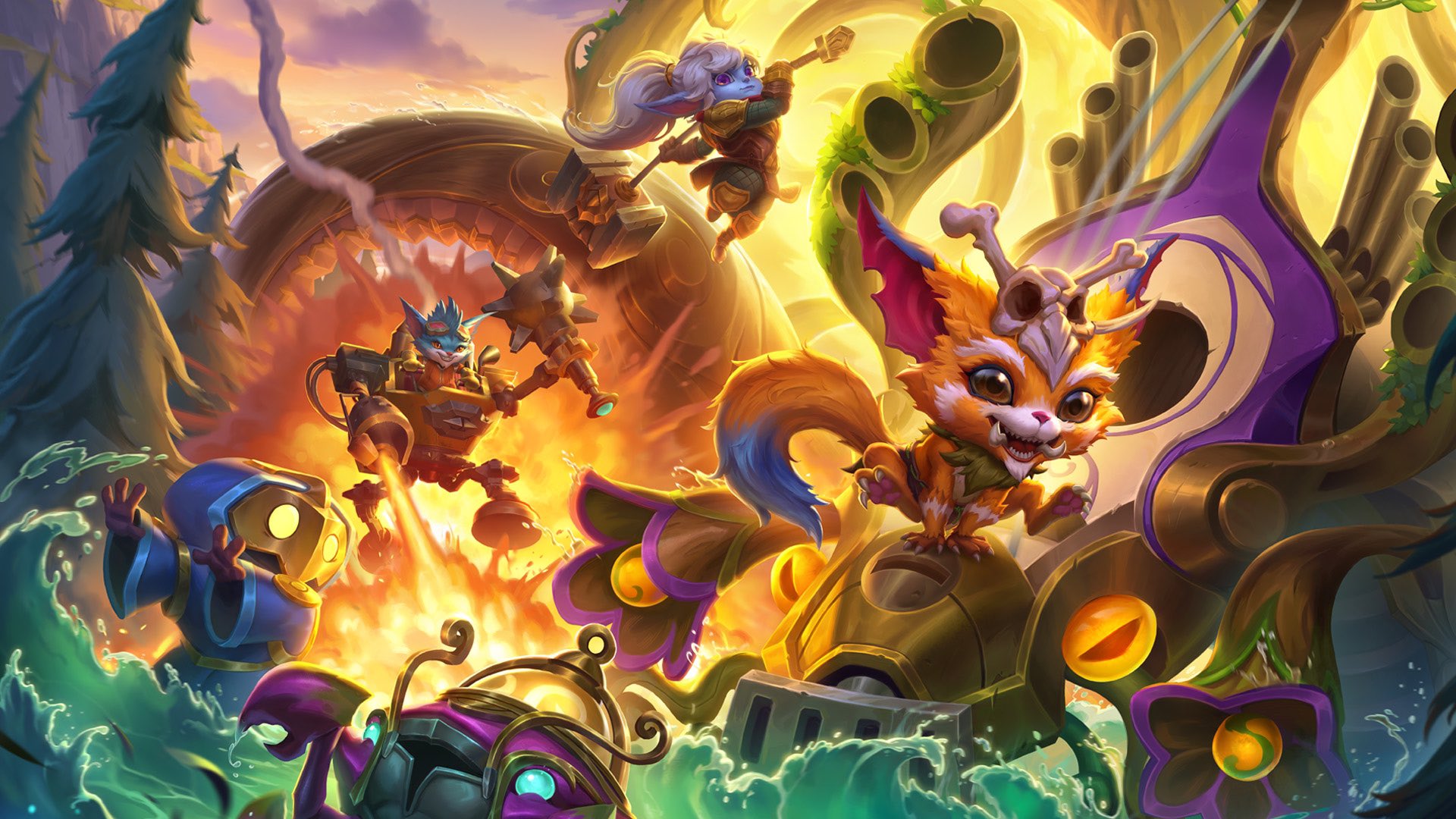 Rift Wallpaper Large Epic League Of Legends Battle HD Wallpaper