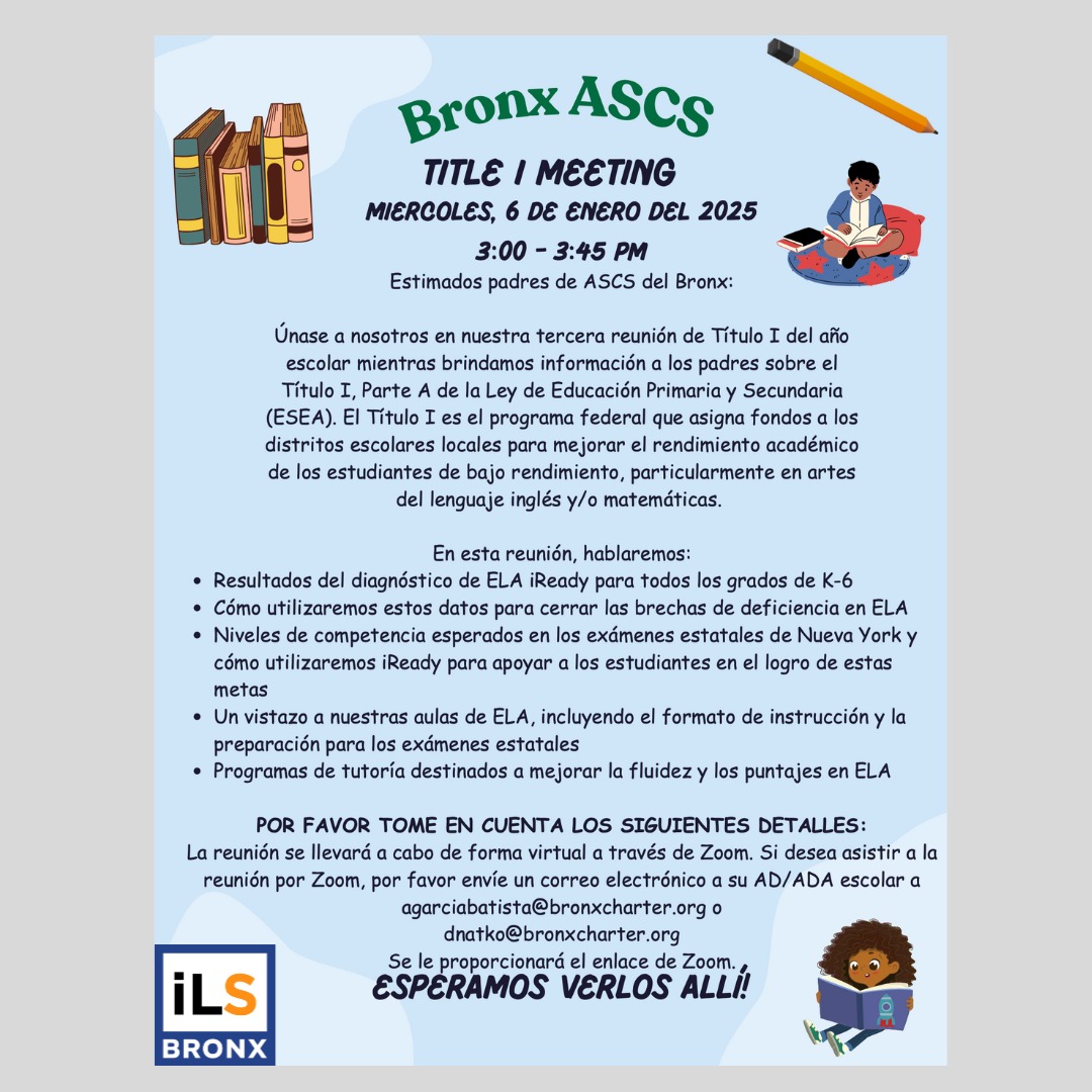 Bronx Arts & Science Charter School – iLearn Schools