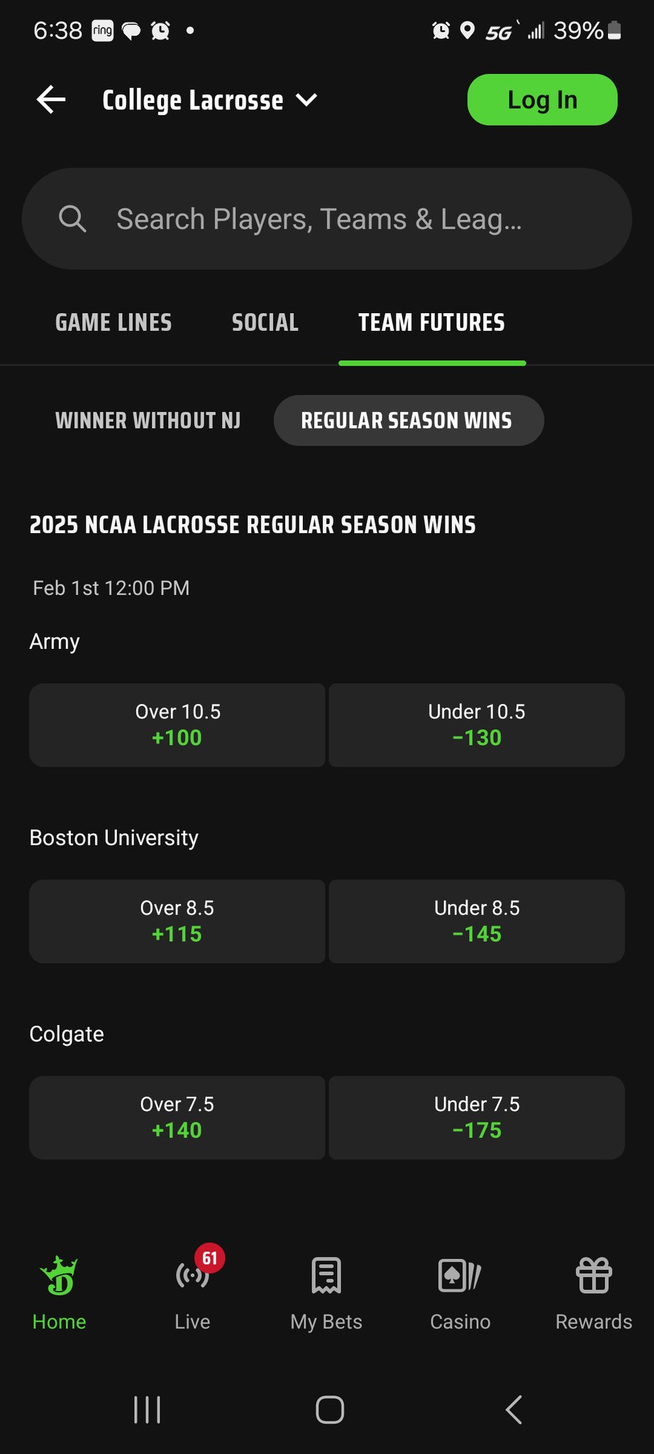Lacrosse Cheat Sheet