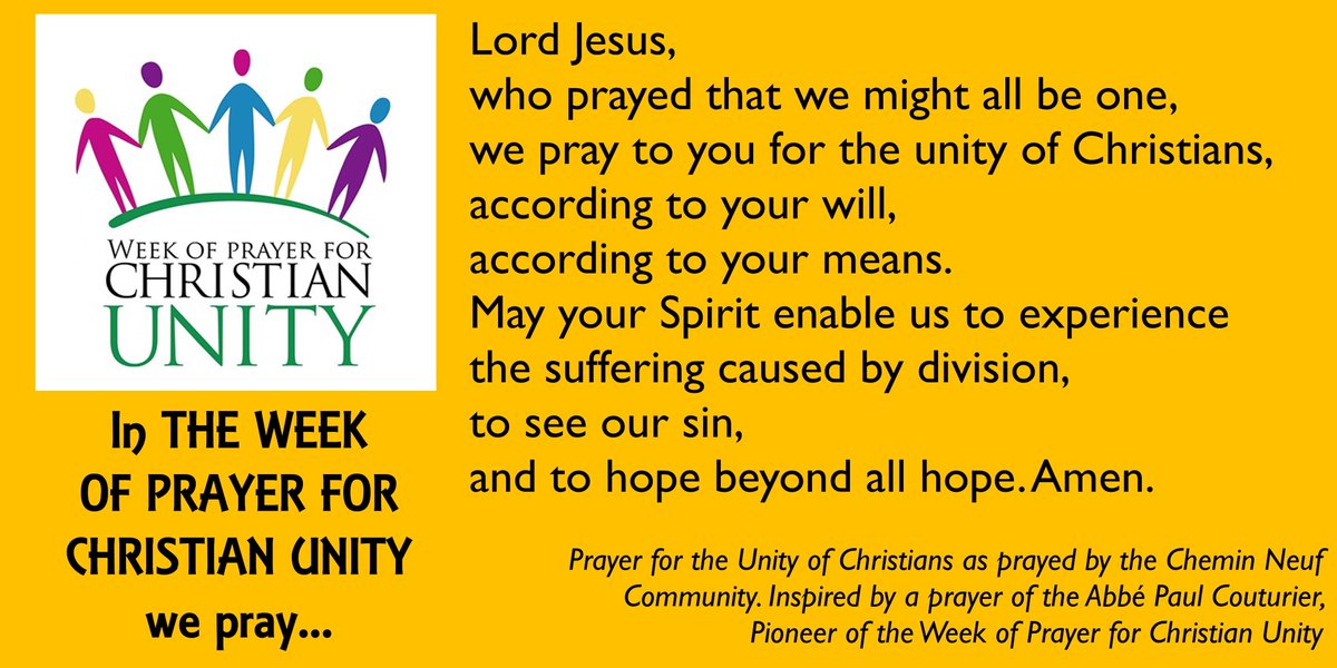 | Week of Prayer for Christian Unity 2025
