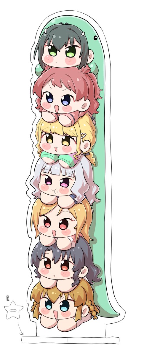 ミリパラのTwitterイラスト検索結果。