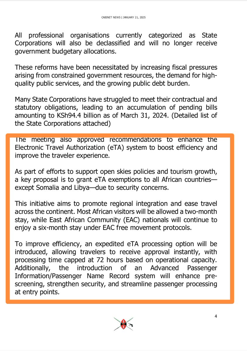 UK to Raise ETA Fees to £16 by April 2, Kenya Waives ETA for Most ...