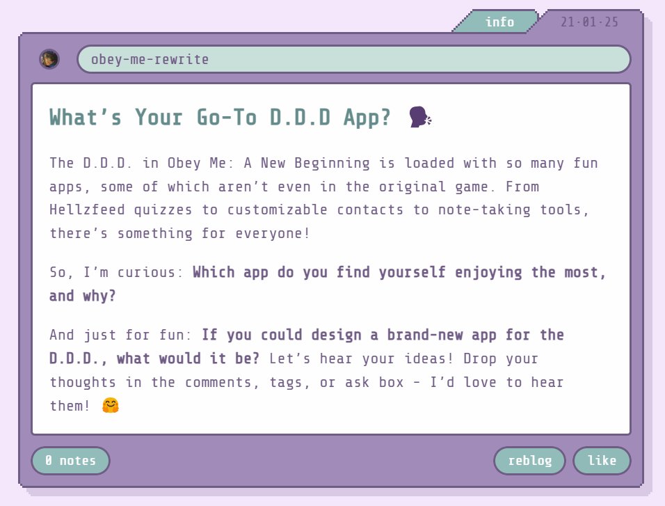 Tumblr Obey Logo Obey Me – @astaroth1357 On Tumblr