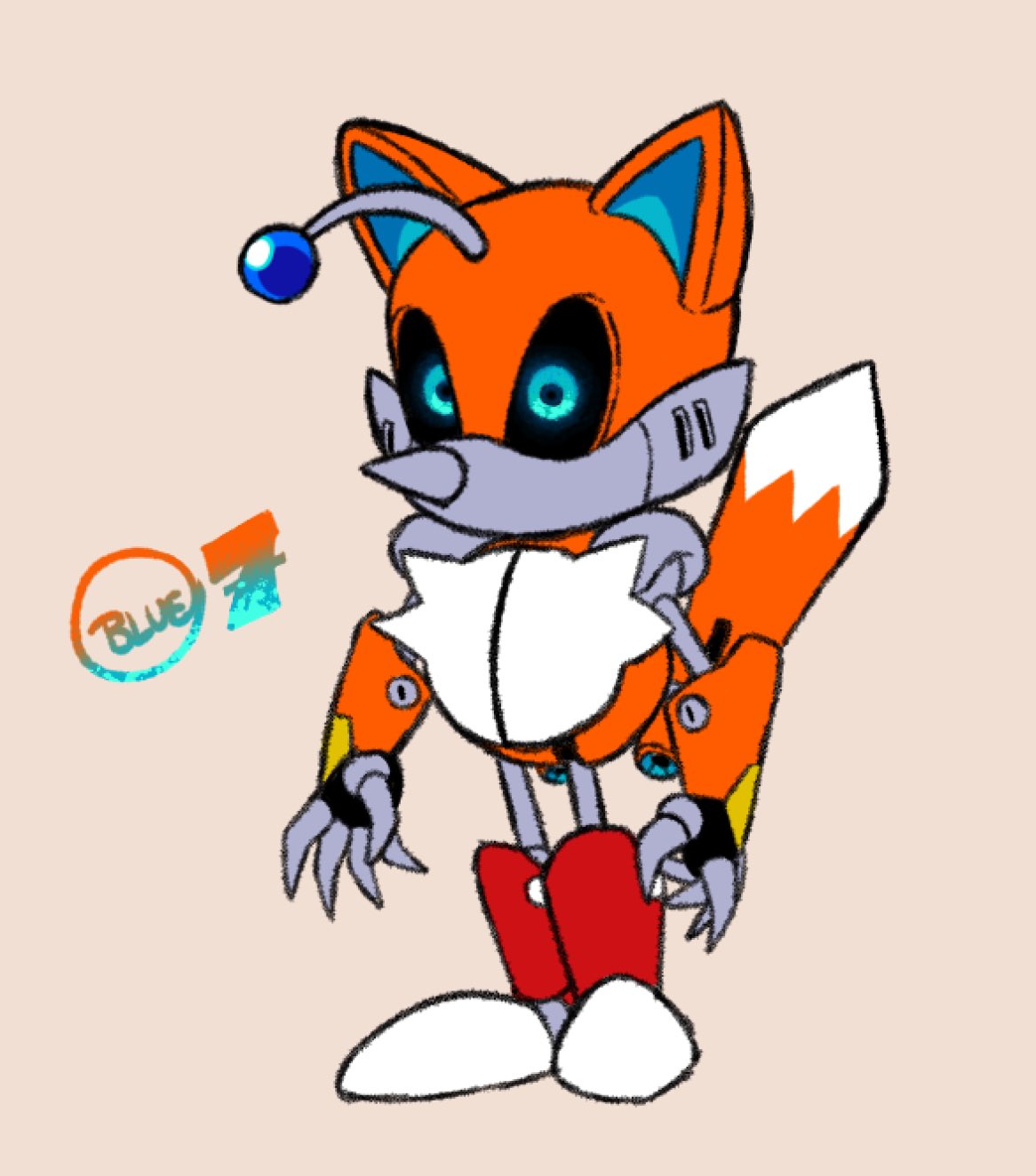 Mecha Sonic And Mecha Tails