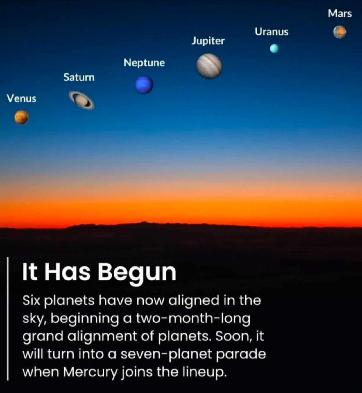 Planet Alignment Quotes Rare Planetary Alignment! 1/25 3/12/2025