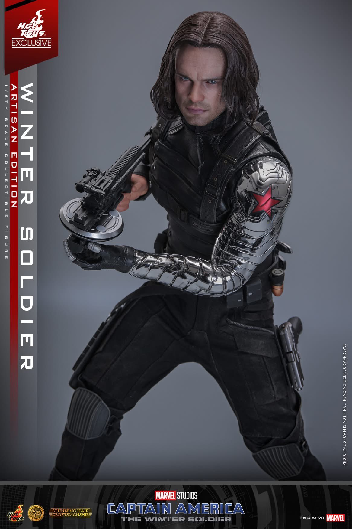 Captain America The Winter Soldier Bucky Poster Bucky Barnes (Marvel