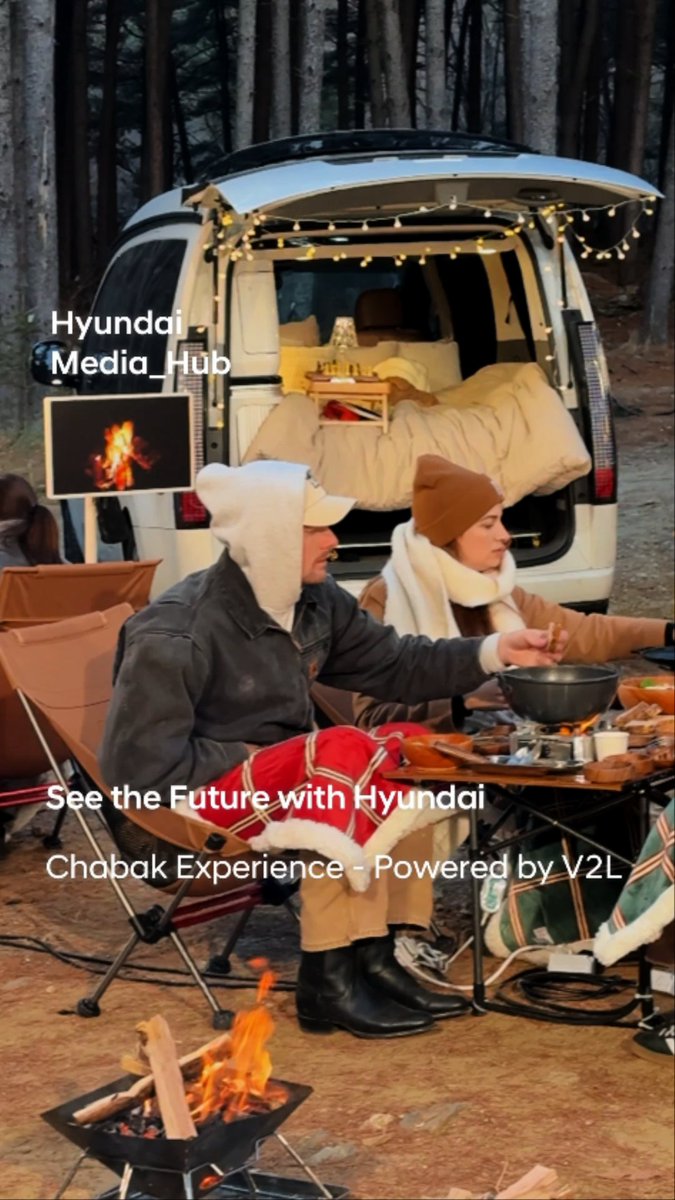 Hyundai Motor Group(@HMGnewsroom ):#Chabak (차박) is a uniquely Korean ...