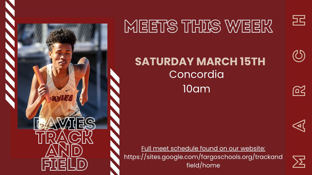 Fargo Davies Track & Field and Cross Country (@DaviesTFandXC) / Posts / X