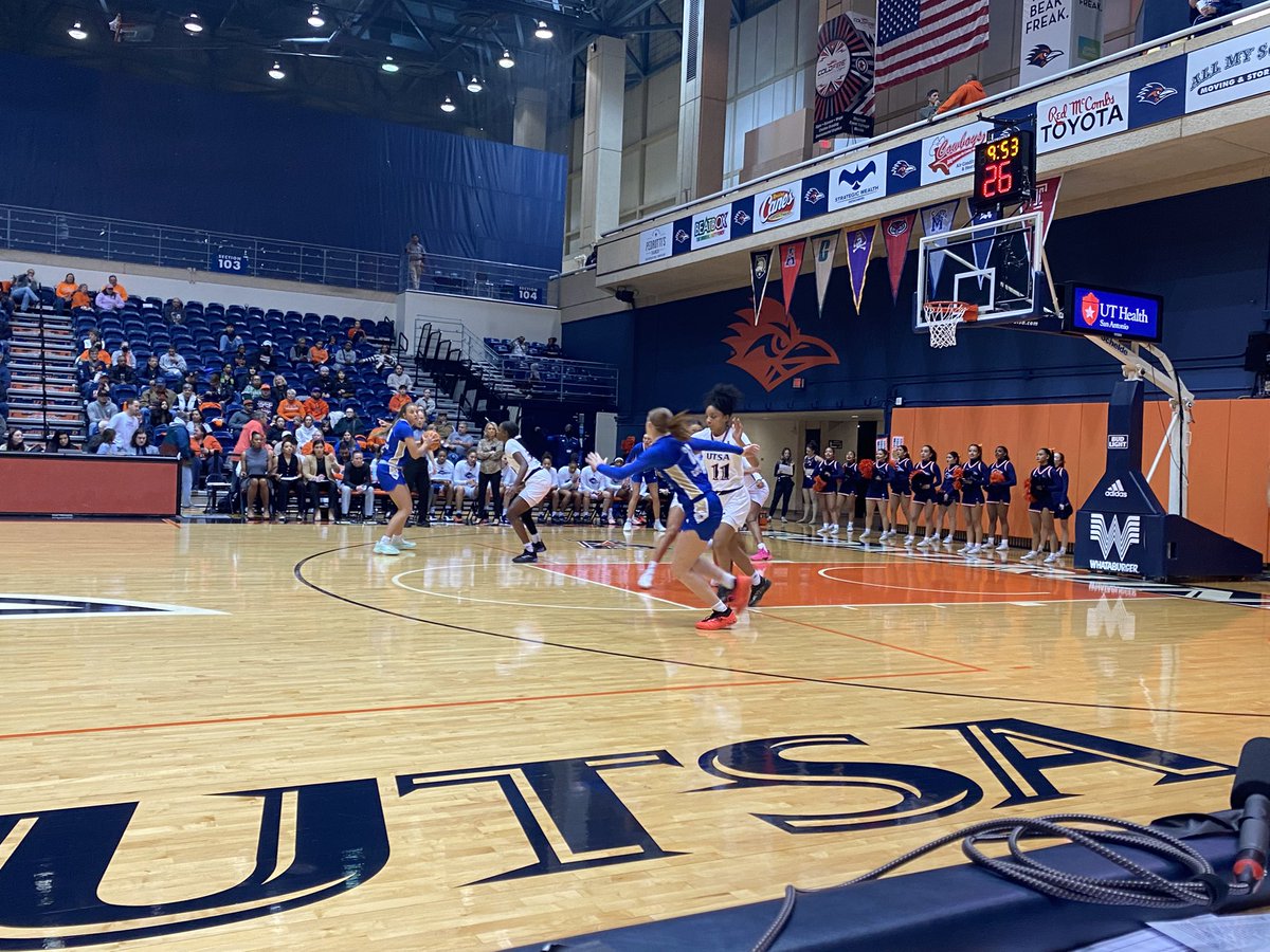 Utsa Convocation Center UTSA Women Eye New Attendance Mark Amid