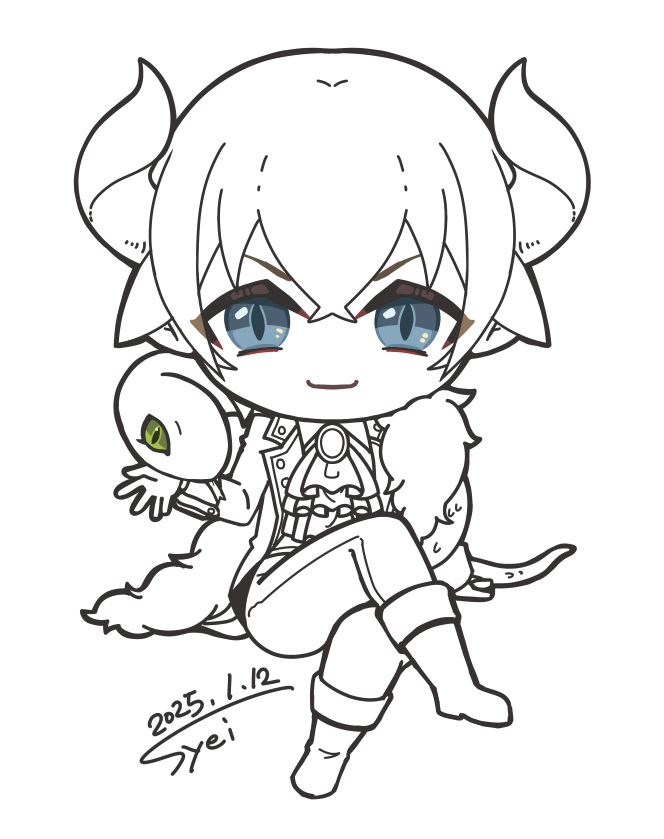 「へびが似合うといえば魔王様ですよね 」|🐱SYEI(しぇい)🐱のイラスト