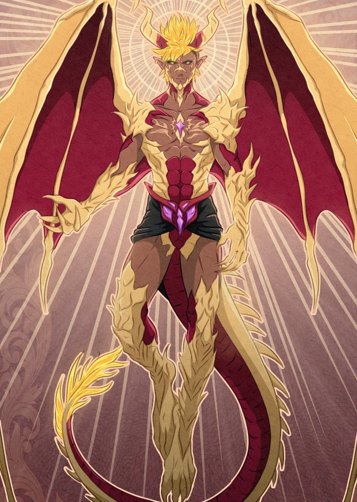 Male Dragons Humans Hybrids