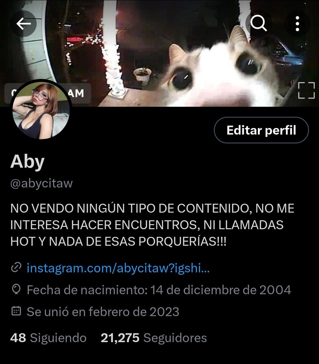 @cx564544 @abycitaw Wey, era mi cuenta principal que perdí pq olvidé la ...