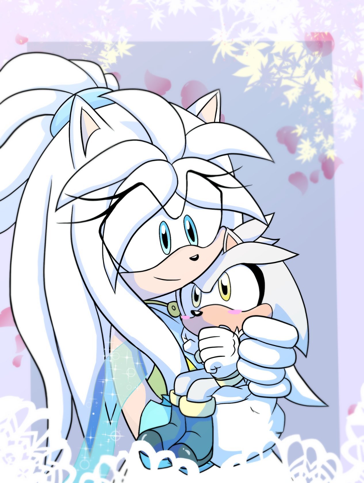 Baby Silver The Hedgehog Baby Sonic, Shadow And Silver | Sonic The