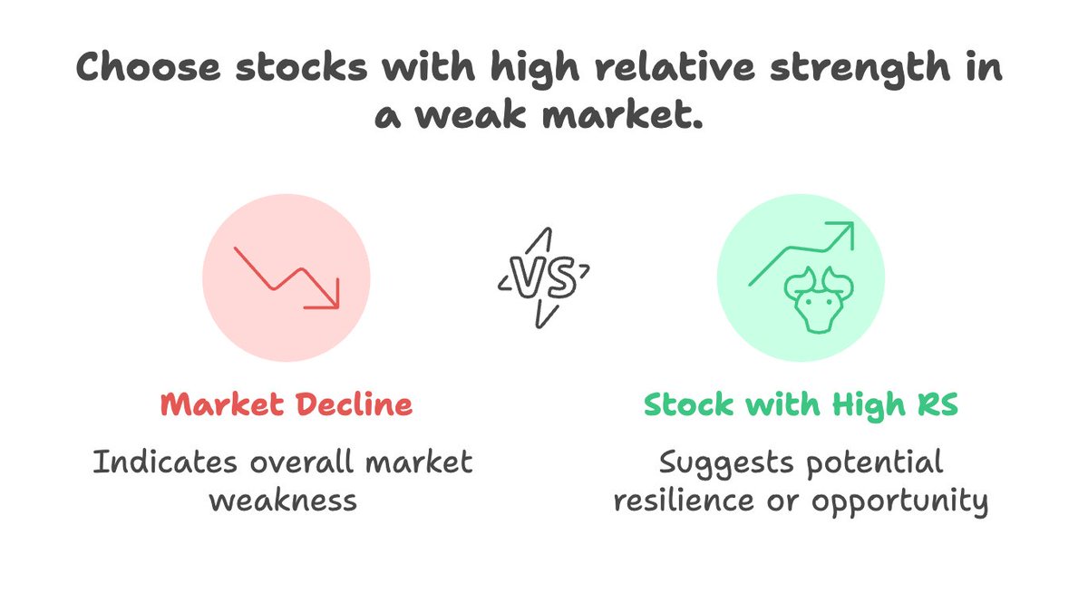 Want to find the strongest stocks in weak market?💡 Let me introduce you ...