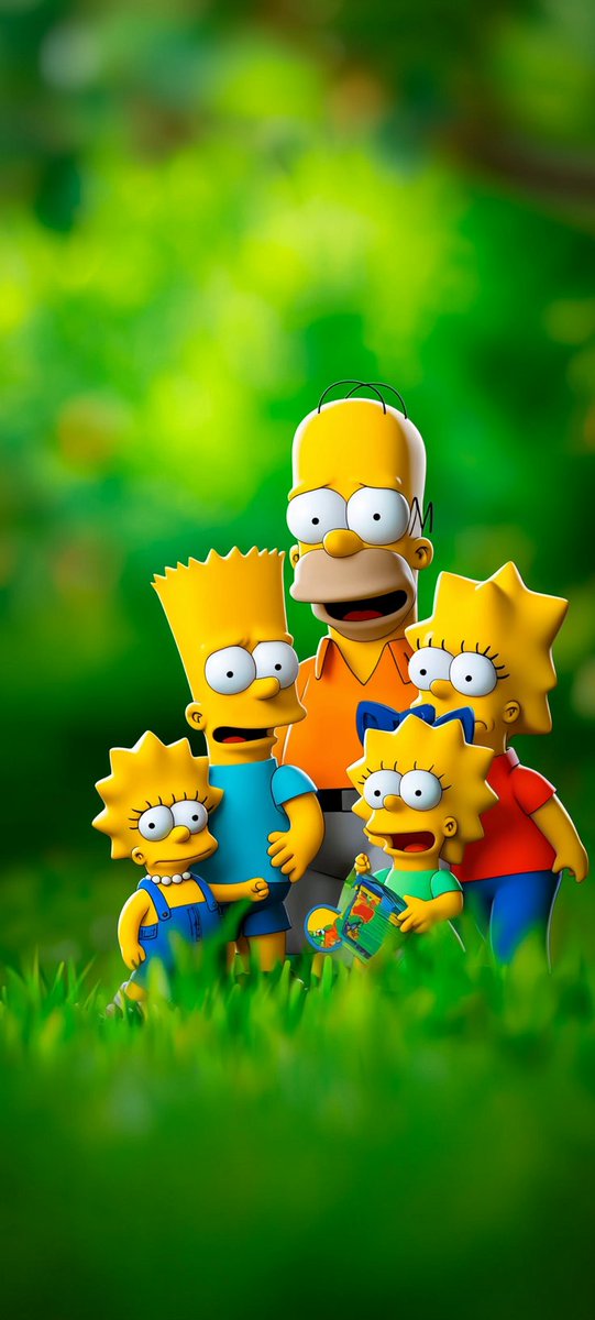 The Simpsons Iphone Wallpaper 4k