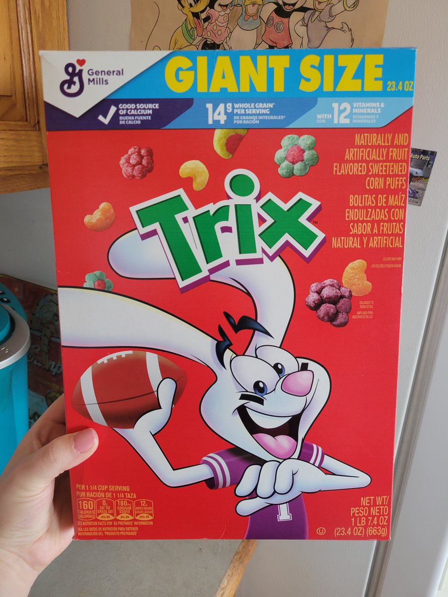 Trix Back Of Box