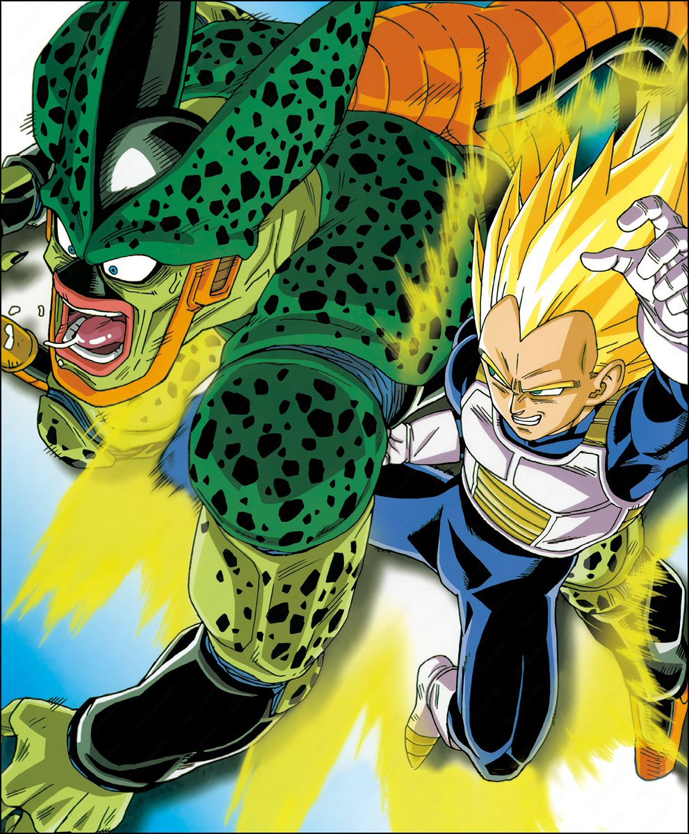 Super Vegeta Vs Cell