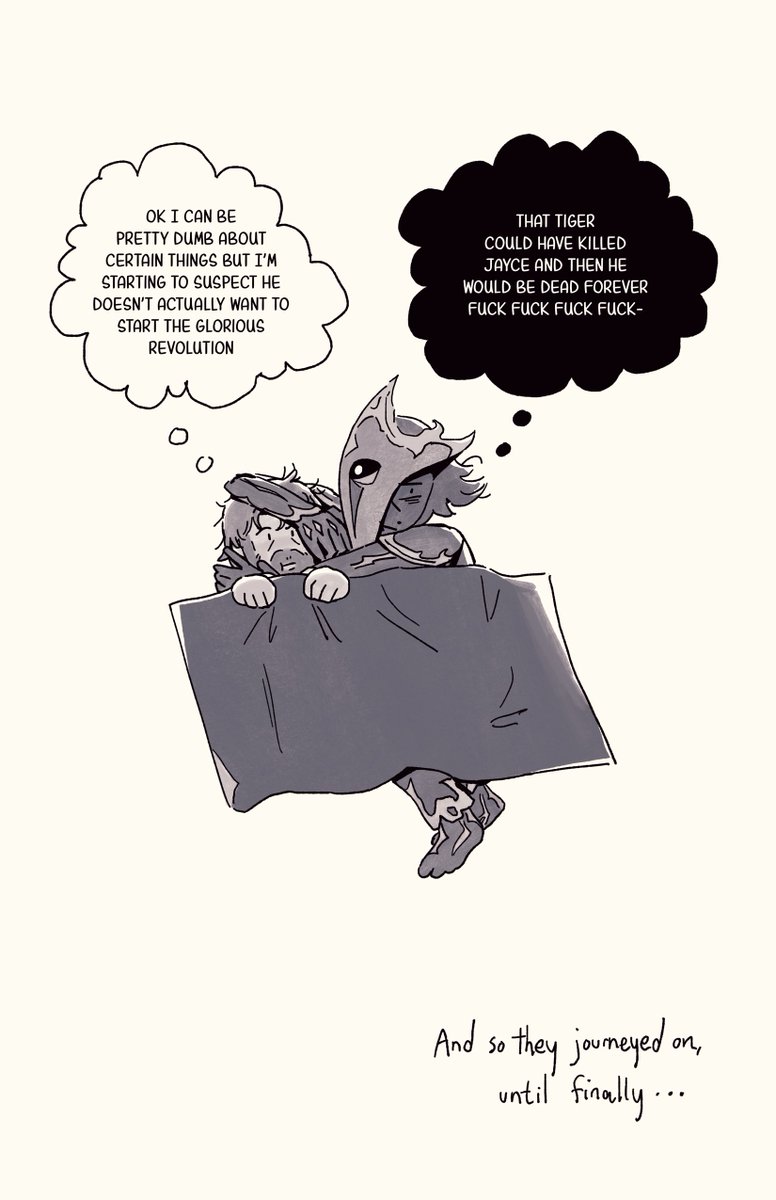 Went insane and finished a 20 page #Jayvik AU comic in which they end ...