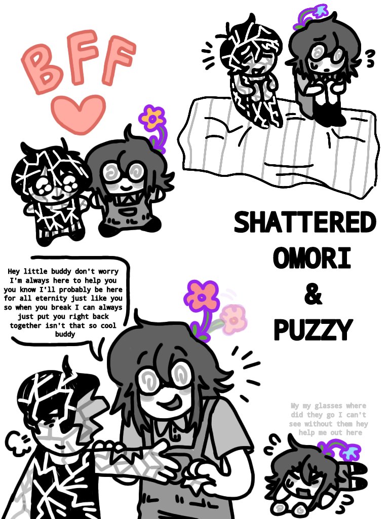 Shattered Omori and Puzzy I like them a normal amount(lie)💥💥💥💥💥💥💥💥💥💥💥💥 ...