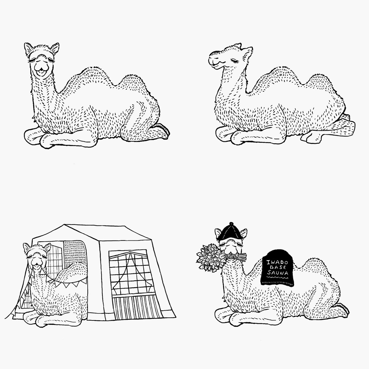 WORKS/ 『IWADO BASE』⛺🐪 client:IWADO BASE LLC 様 @IWADOBASE d」Pecco【6/13 ...